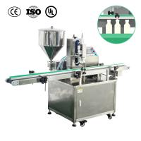 China 304 Stainless Steel Single Head Servo Filling Machine 10-200ml ±1% Accuracy Compact Design for sale
