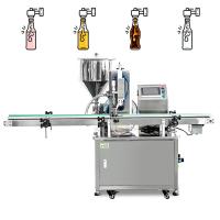 China Customized Single Head Bottle Filler 10ml - 200ml Automatic Liquid Filler Machine for sale