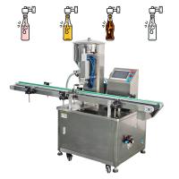 China Customized Single Head Bottle Filler 10ml - 200ml Automatic Liquid Filler Machine for sale
