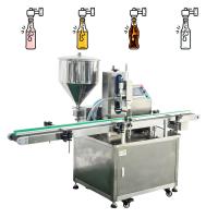 China Customized Single Head Bottle Filler 10ml - 200ml Automatic Liquid Filler Machine for sale
