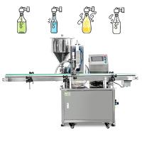 China Compact Servo Filling Machine High Precision Single Head Filler 220V For Small Spaces for sale