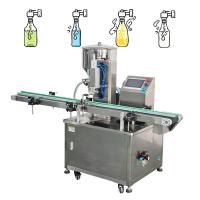 China Compact Servo Filling Machine High Precision Single Head Filler 220V For Small Spaces for sale