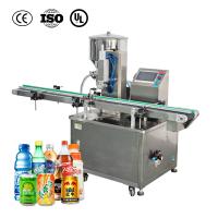 China Industrial Single Head Liquid Filling Machine 10-200ml 20-30 Bottles Per Minute Servo Drive for sale