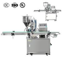 China Intelligent Servo Piston Filler 10-200ml Food Grade 304 Stainless Steel Filling Machine 2000W for sale