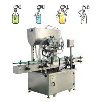 China Food-grade 304 Stainless Steel Gear Pump Filling Machine with High-precision Frequency Conversion Control and Compact Structure for sale