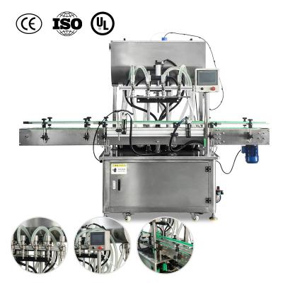 China Compact Gear Pump Filling Machine 220V 10-5000ml High Precision Liquid Filler for Flexible Production Layouts for sale