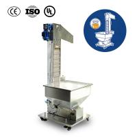 China 0.37KW Cap Elevator Feeder Machine 220V AC Food Grade 304 Stainless Steel 20-130mm Cap Size for sale
