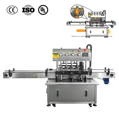 China Automatic Spindle Capping Machine 1.5KW 60-150 BPM Bottle Capper CE Certified for sale