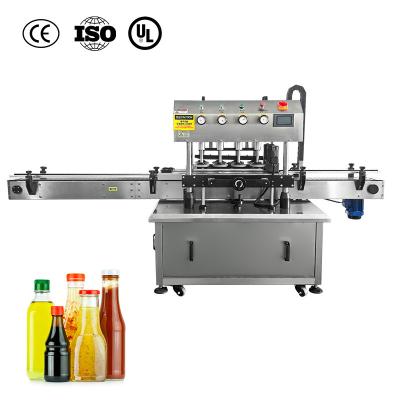 China Automatic Spindle Capping Machine 60-150 BPM for 30-300mm Bottles Stainless Steel Capper for sale