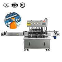 China Industrial Grade Spindle Capping Equipment High Precision Automatic Bottle Capper With 60 - 150 BPM Speed for sale