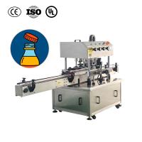 China Intelligent In-Line Spindle Capping Machine 60-150 BPM Programmable Logic Control Stainless Steel for sale