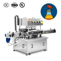 China Intelligent In-Line Spindle Capping Machine 60-150 BPM Programmable Logic Control Stainless Steel for sale