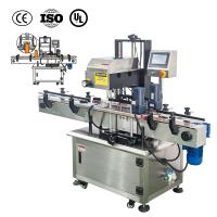 China Stainless Steel Automatic Capping Machine 0.37KW 30-100 BPM Inline Capper for sale