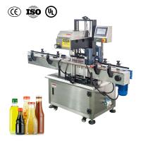 China 220V / 380V Automated Capper High Precision Bottle Cap Machine With Stainless Steel Structure for sale