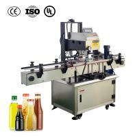 China 220V / 380V Automated Capper High Precision Bottle Cap Machine With Stainless Steel Structure for sale