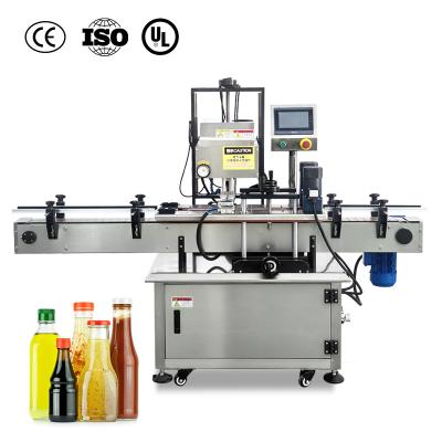 China 220V / 380V Automated Capper High Precision Bottle Cap Machine With Stainless Steel Structure for sale