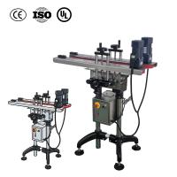 China XT-GD800 Bottle Clamping Conveyor 10-160mm Adjustment 25-90 Bottles/min Low Energy Automated Transfer for sale