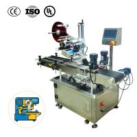 China 50Hz Carton Labeling Machine Intelligent Label Applicator 0.8KW Tool Free Quick Changeover 100 CPM for sale