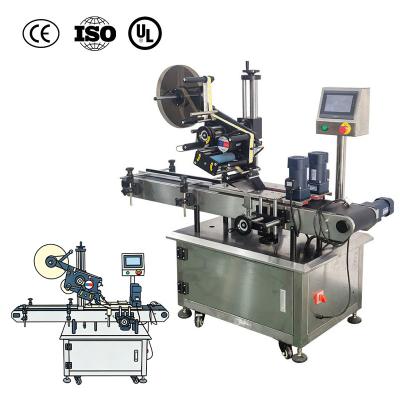 China High Precision Flat Labeling Machine 150KG 100 Bottles Per Minute Automatic Bottle Labeler for sale