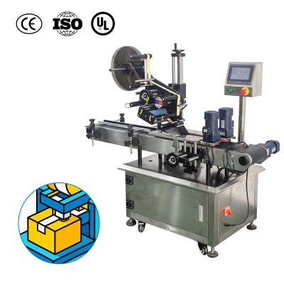 China Automatic Flat Labeling Machine 100 Bottles Per Minute 0.8KW High Speed Servo Labeler for sale