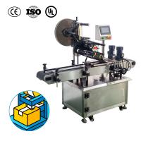 China Automatic Flat Labeling Machine 100 Bottles Per Minute 0.8KW High Speed Servo Labeler for sale