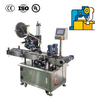 China Fully Enclosed Automatic Flat Labeling Machine 304 Stainless Steel 100 Bottles per Minute for sale