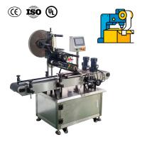 China Fully Enclosed Automatic Flat Labeling Machine 304 Stainless Steel 100 Bottles per Minute for sale