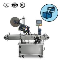 China Modular Automatic Flat Labeling Machine 100 Bottles per Minute High Speed Labeler 220V 50Hz for sale