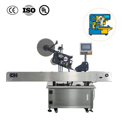 China Customized Horizontal Labeling Machine XT-TB620 Modular Bottle Labeler 50-300 Bottles Per Minute for sale