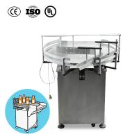 China 220V Bottle Turntable 10000mm Bottle Unscrambler Customized With Tool Free Quick Adjustment for sale