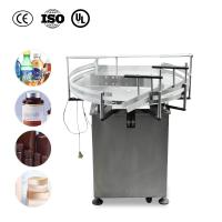 China 140W Bottle Unscrambler Rotary Turntable Machine 220V 1000mm Turntable for sale