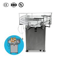 China Customized Unscrambler Turntable 220V 140W Rotary Bottle Unscrambler 15-180mm Diameter for sale