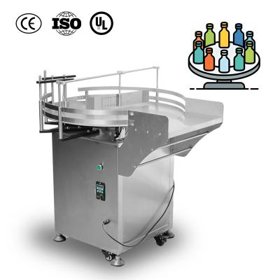 China 15mm - 180mm Bottle Turntable Customized Rotary Bottle Unscrambler for sale