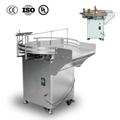 China Compact Turntable Machines 140W Bottle Unscramblers For Small Workshops for sale