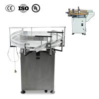 China Compact Turntable Machines 140W Bottle Unscramblers For Small Workshops for sale
