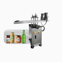 China Bottle Clamping Conveyor 10-160mm Adjustment Range 25-90 Bottles Per Minute 220V for sale