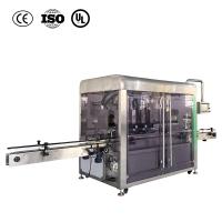China Automatic Inline Liquid Filling Machine with 100ml-5000ml Range, PLC Touch Screen Control, and Food Grade Stainless Steel for sale