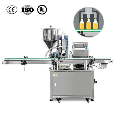 China High-precision Servo Filling Machine with Food-grade 304 Stainless Steel and Compact Design for sale