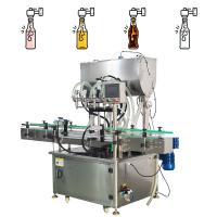 China Automatic Inline Gear Pump Filling Machine with Food-grade 304 Stainless Steel and High-precision Frequency Conversion Control for Multi-Stage Filling for sale