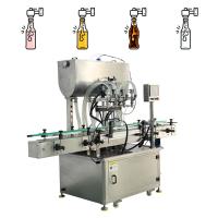 China Automatic Inline Gear Pump Filling Machine with Food-grade 304 Stainless Steel and High-precision Frequency Conversion Control for Multi-Stage Filling for sale