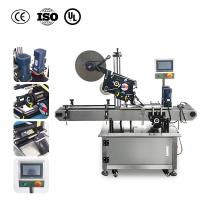 China Automatic Flat Surface Labeling Machine with 100 bottles/min Output, ±1mm Labeling Accuracy, and 220V 50Hz Power Supply for sale