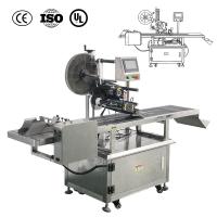 China Automatic Paging Labeling Machine with 100 CPM Output, ±1mm Labeling Accuracy, and 220V 50Hz Power Supply for sale