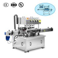 China Automatic Four-Wheel Spindle Capping Machine for Inline Screw Cap Tightening for sale