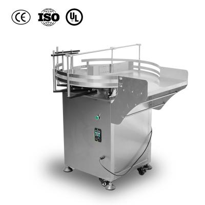 China 10000mm Bottle Unscrambling Turntable with AC220V Voltage and 140W Power for Rotary Bottle Loading for sale