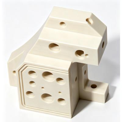 China Custom CNC Machined PEEK Plastic Components with High-Temperature Resistance, Chemical Stability, and Strict Dimensional Tolerance for sale