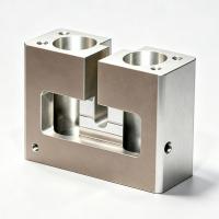China Custom CNC Machined Aluminum Block  High Precision 6061 Aluminum CNC Machining OEM for sale