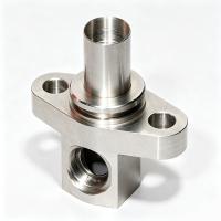 China Custom CNC Machined Stainless Steel Hydraulic Connector Fitting with Precision Machined Customizable Thread for sale