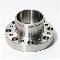 China Custom CNC Machined Stainless Steel Flange Connector with Precision Inner Bore and Corrosion Resistance for sale