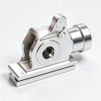 China Custom 5 Axis CNC Milled 6061-T6 Aluminum Quick Release Clamp Bracket with ±0.005mm Tolerance for sale