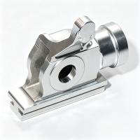 China Custom 5 Axis CNC Milled 6061-T6 Aluminum Quick Release Clamp Bracket with ±0.005mm Tolerance for sale